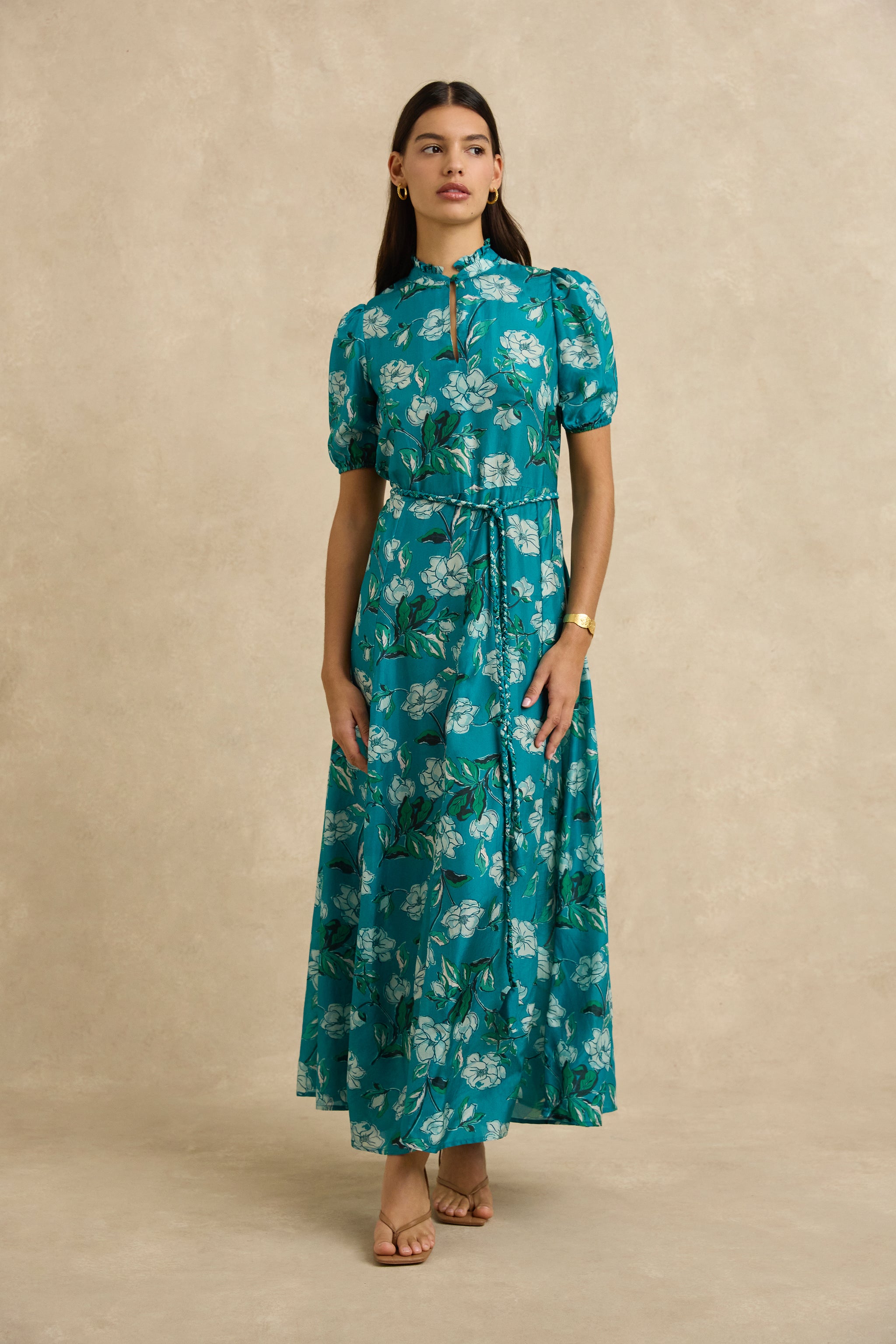 Oceanus Dress - Magnolia Blue